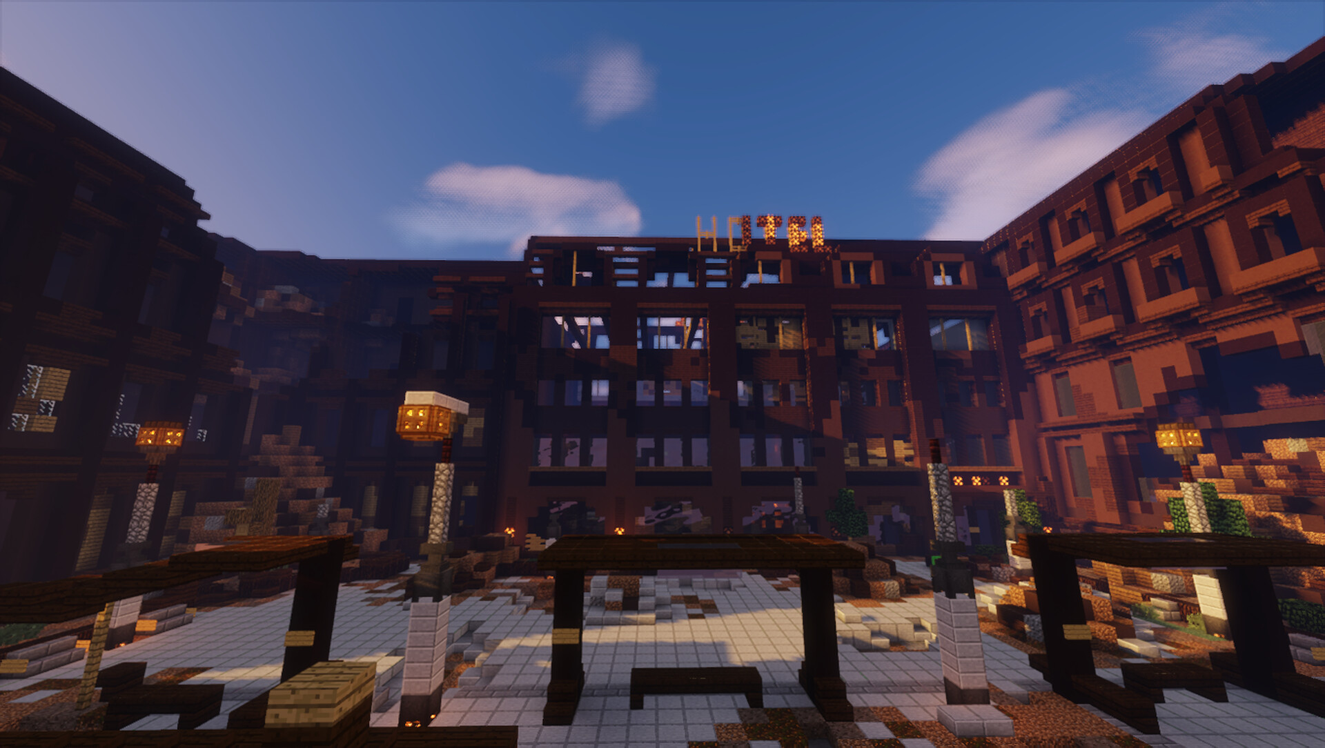 Generic WW2 Urban Battle Minecraft Map