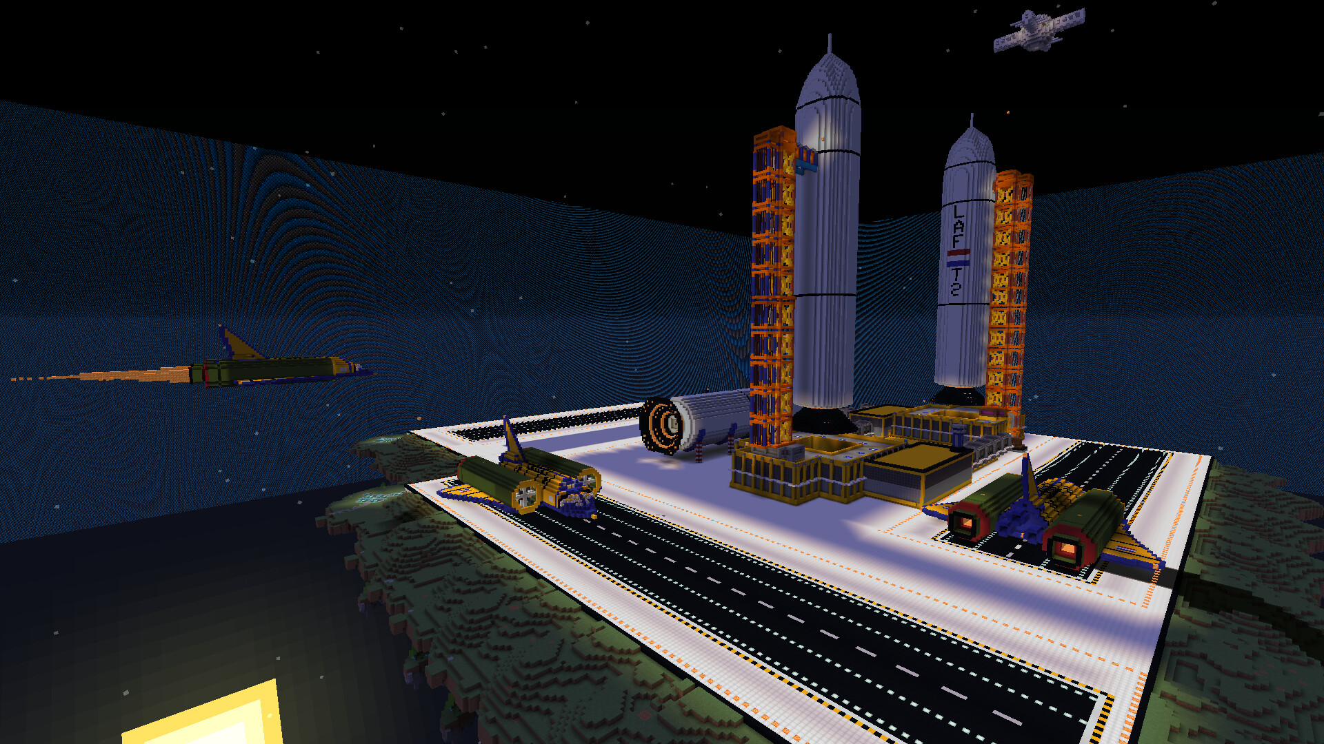 Skyworld Spawn BlockCanavral Minecraft Map