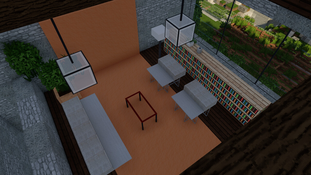 Le Bush - Modern House + Cinematic Video! Minecraft Map