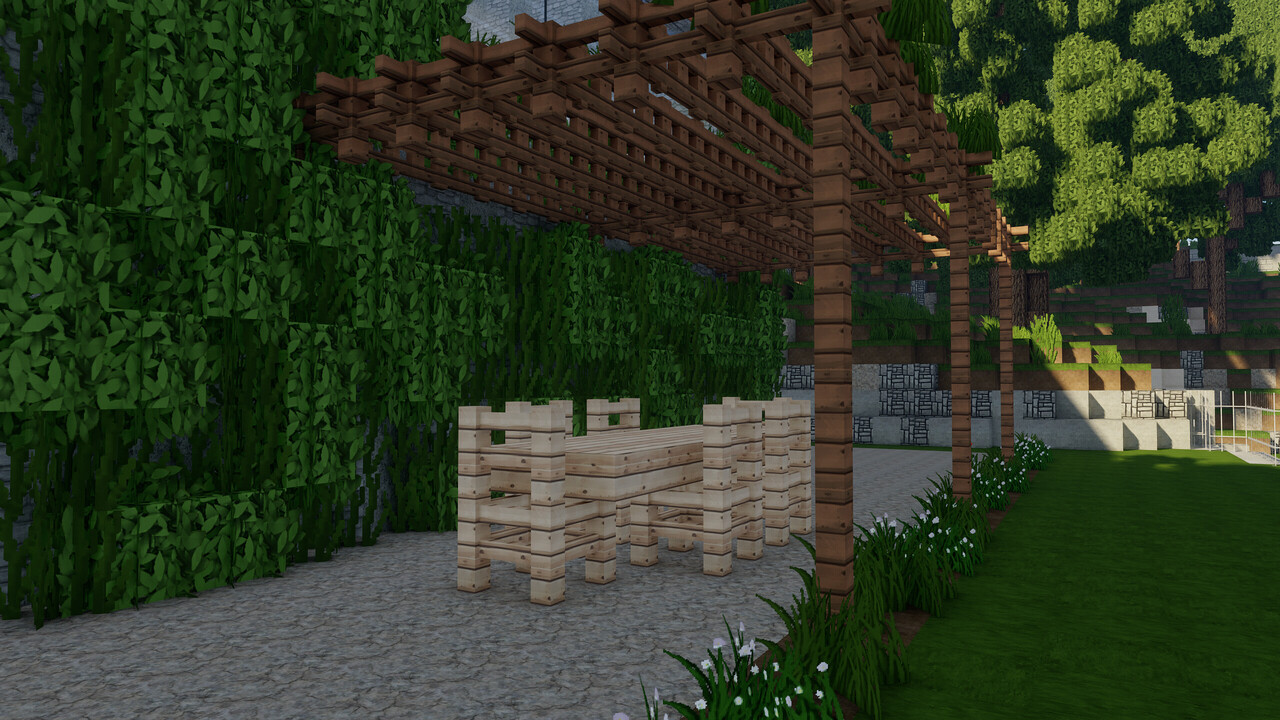 Le Bush - Modern House + Cinematic Video! Minecraft Map