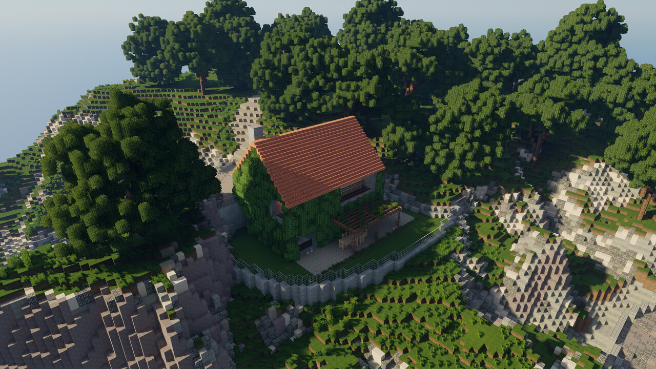 Le Bush - Modern House + Cinematic Video! Minecraft Map