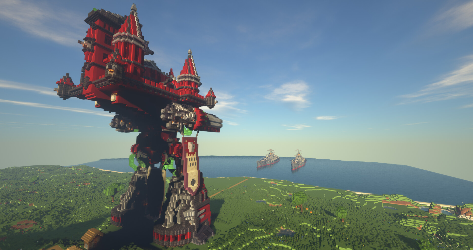 Warhammer 40k Imperator Titan Minecraft Map