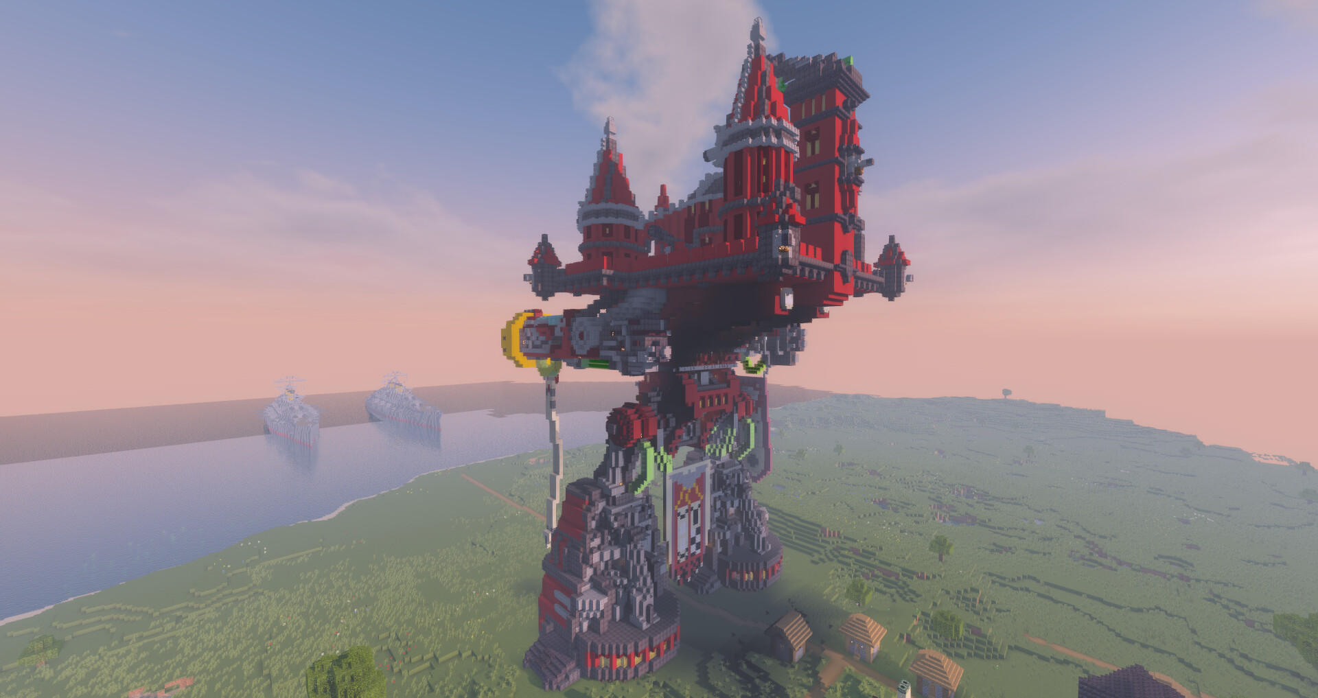 Warhammer 40k Imperator Titan Minecraft Map