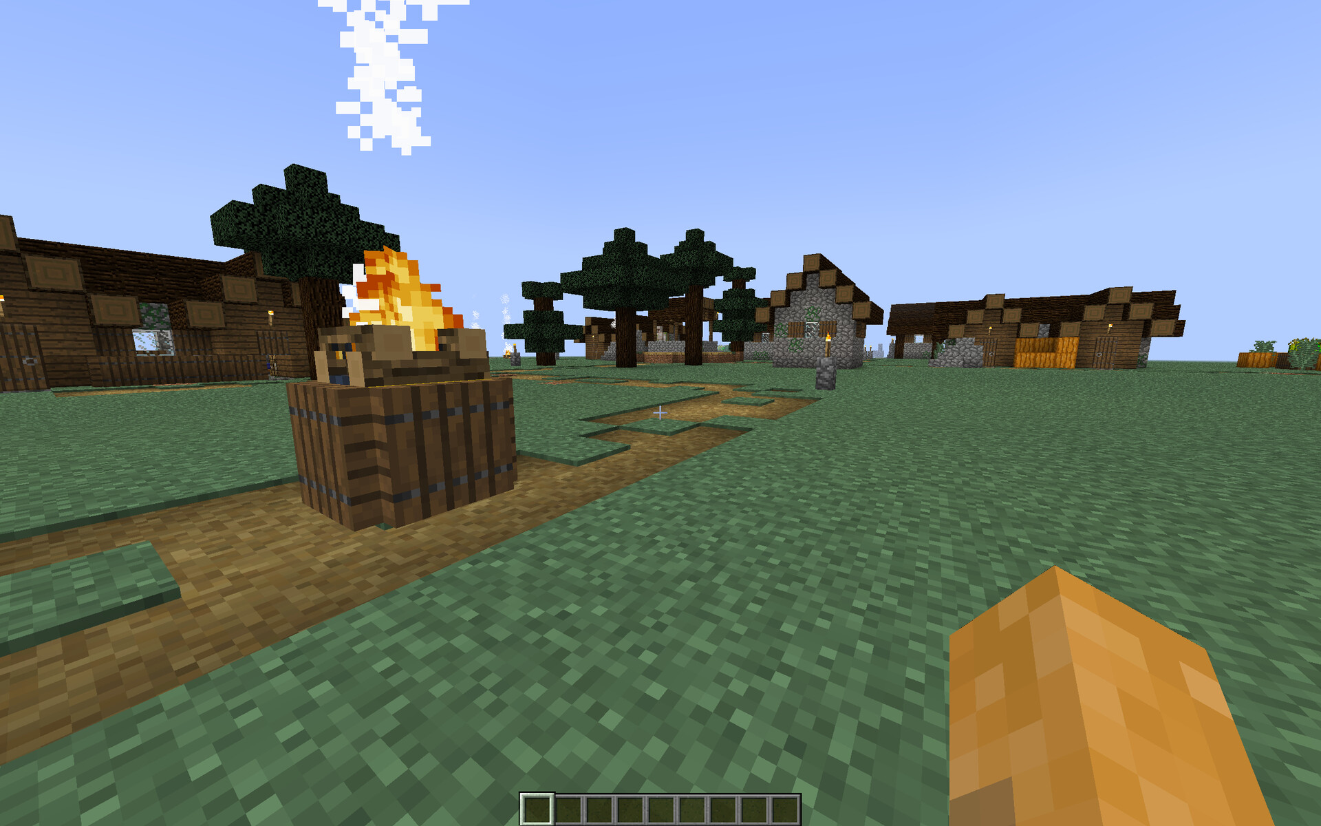 Interesting Superflat Minecraft Map