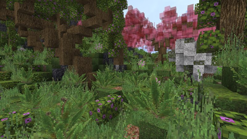 The Azalea Groves - 1536 x 1536 Map Minecraft Map