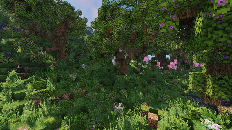 The Azalea Groves - 1536 x 1536 Map Minecraft Map