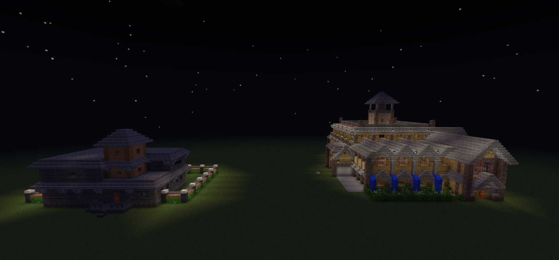 Two Houses Minecraft Map