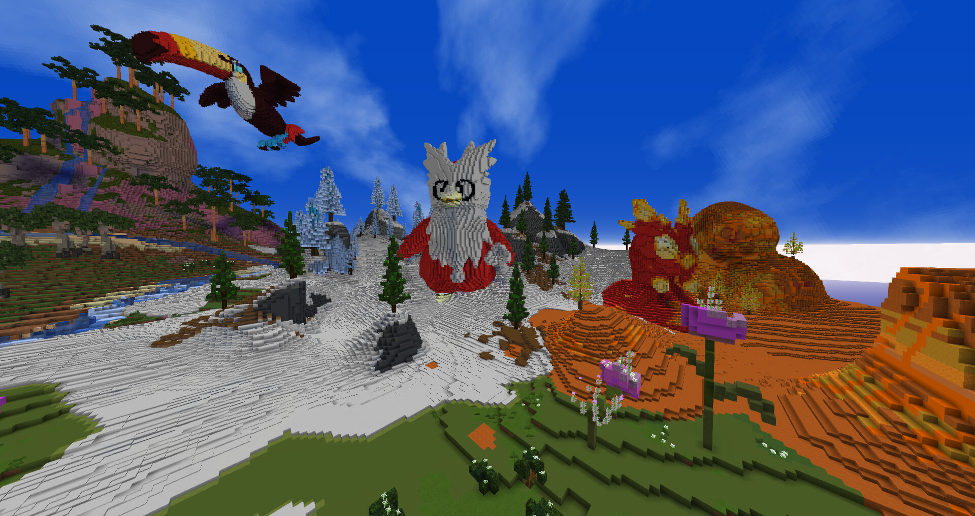 The Hidden World Minecraft Map