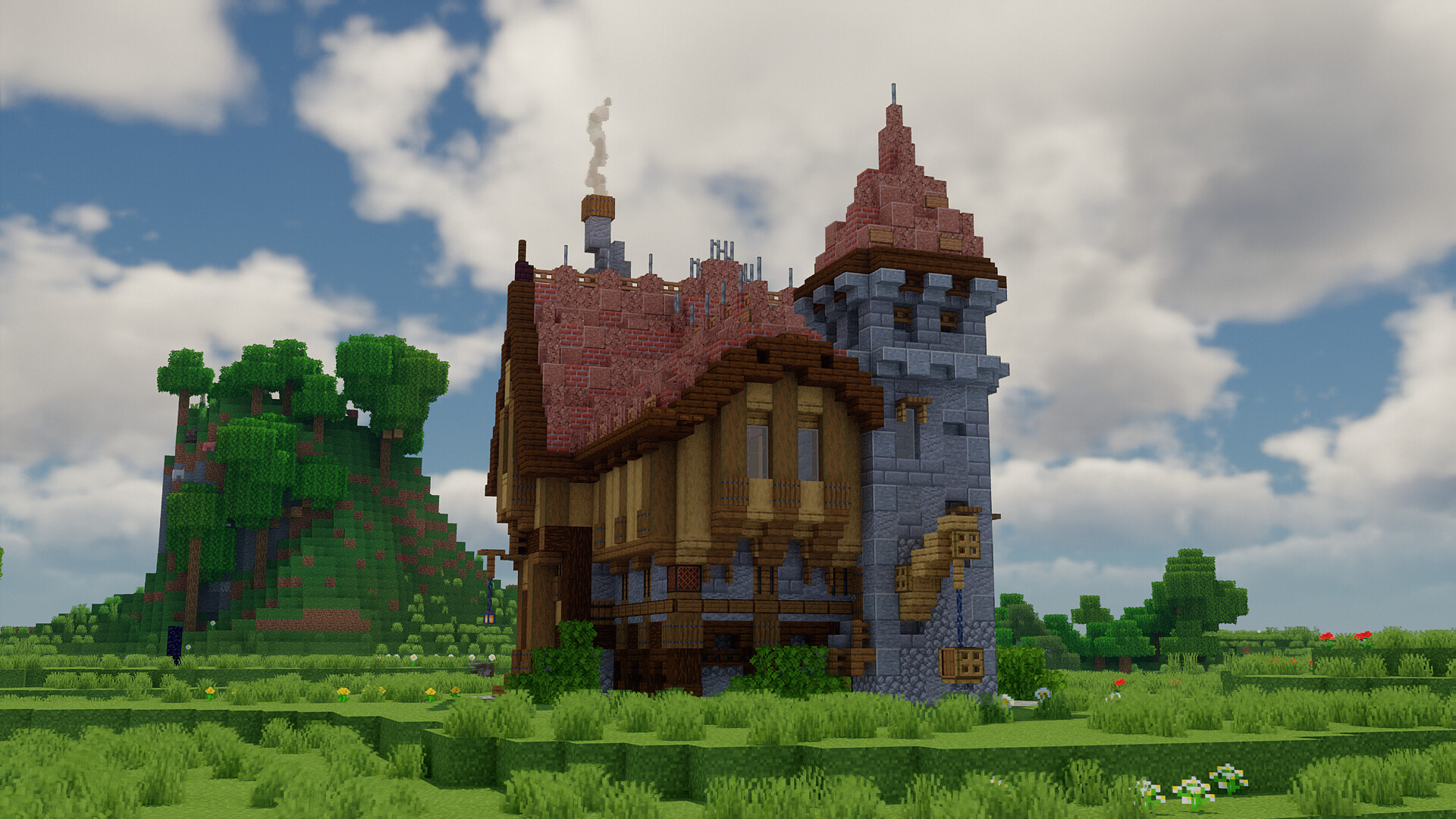 Medieval contry side house Minecraft Map