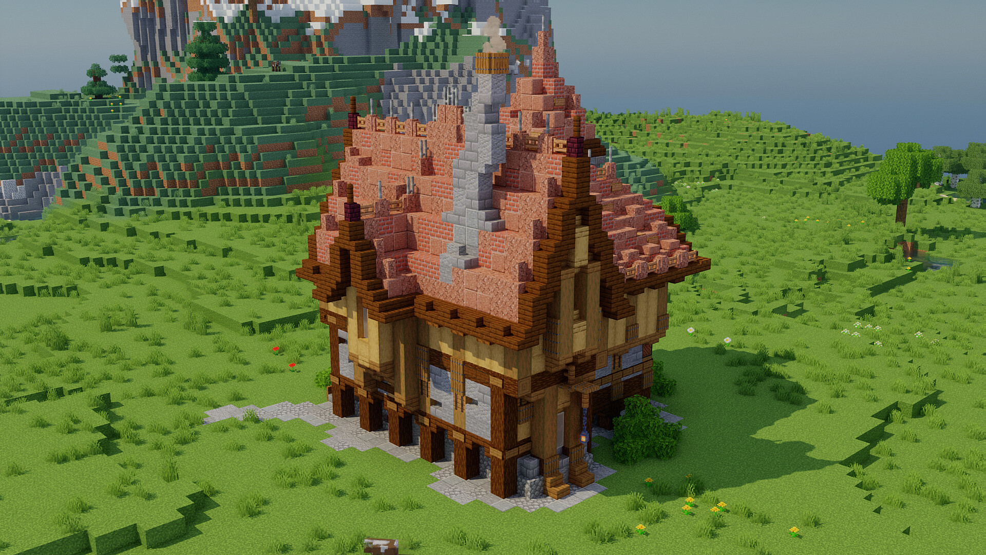Medieval contry side house Minecraft Map