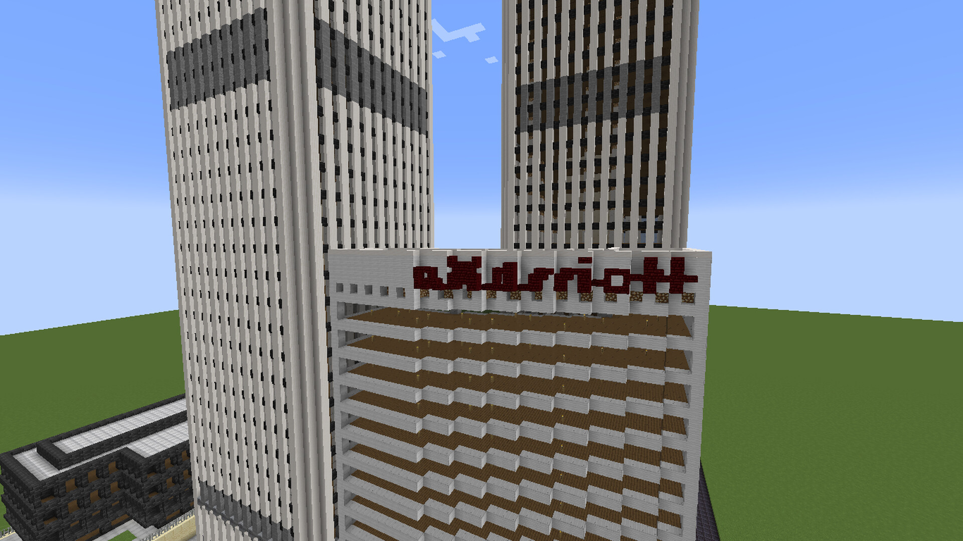 Original New York City World Trade Center Complex Minecraft Map