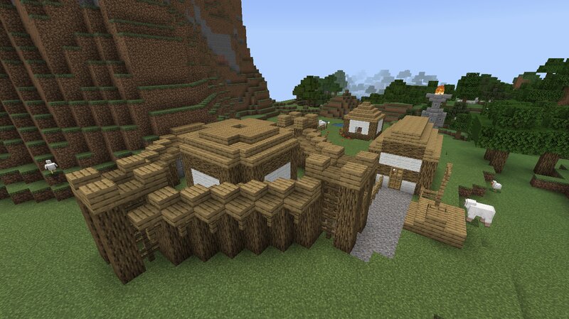 Two Towns ("New Build World-old") [2/4 Restored Worlds Preservation ...