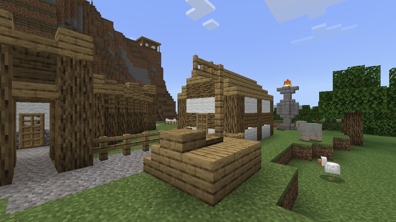 Two Towns ("New Build World-old") [2/4 Restored Worlds Preservation ...