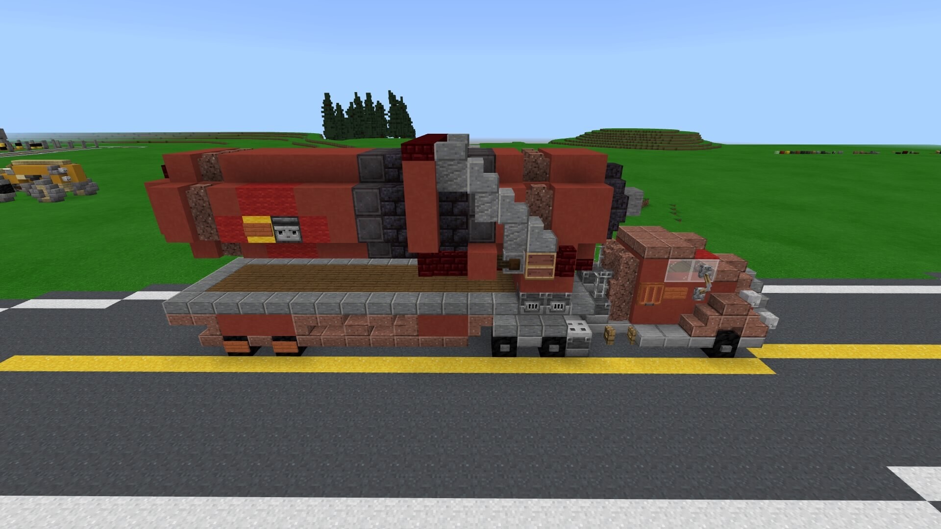 Fallout 4 Red Rocket Fuel Tanker Minecraft Map