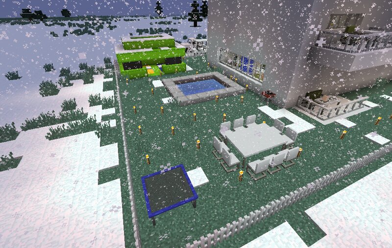 Modern House Map (1.12.2) (MODDED) Minecraft Map