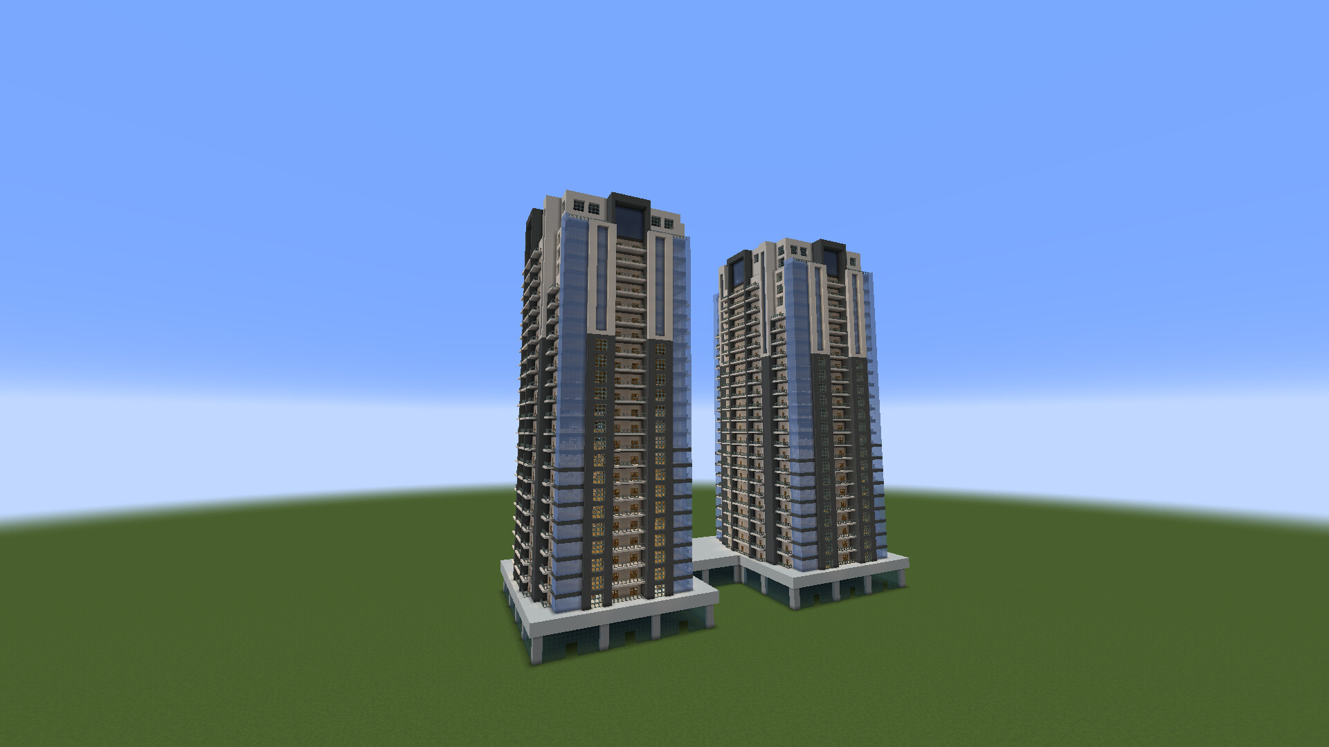 Rona Towers, Erbil, Iraq Minecraft Map