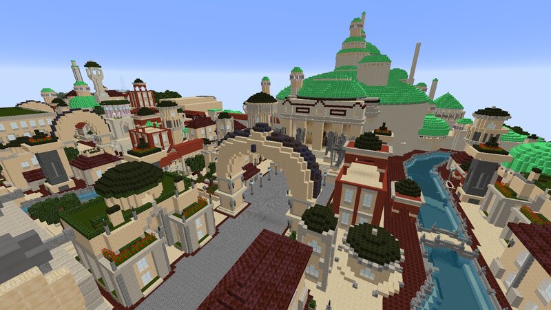 Imperial Naboo (Star Wars planet) Minecraft Map