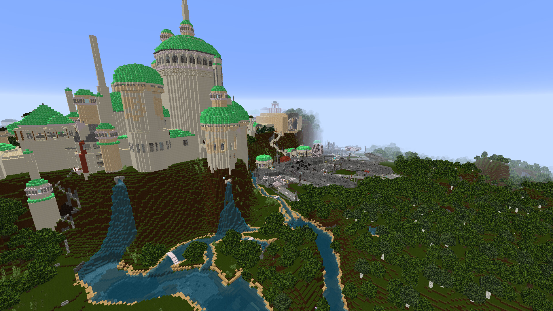 Imperial Naboo (Star Wars planet) Minecraft Map