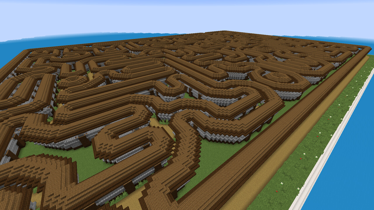 Fortress Maze - An entry for the Maze Buildling Contest Minecraft Map