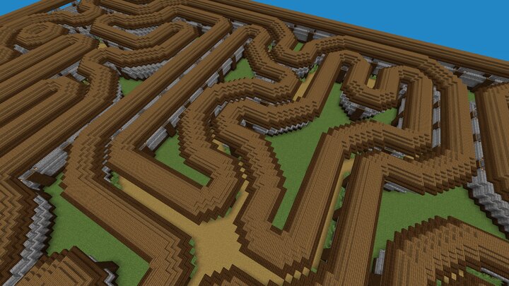 Fortress Maze - An entry for the Maze Buildling Contest Minecraft Map
