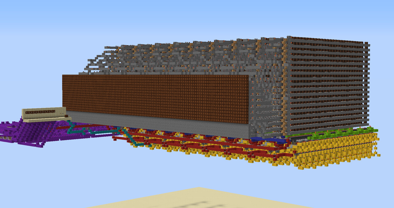 Redstone display V2 Minecraft Map