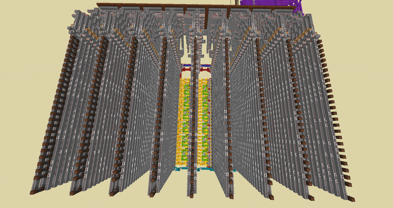 Redstone display V2 Minecraft Map