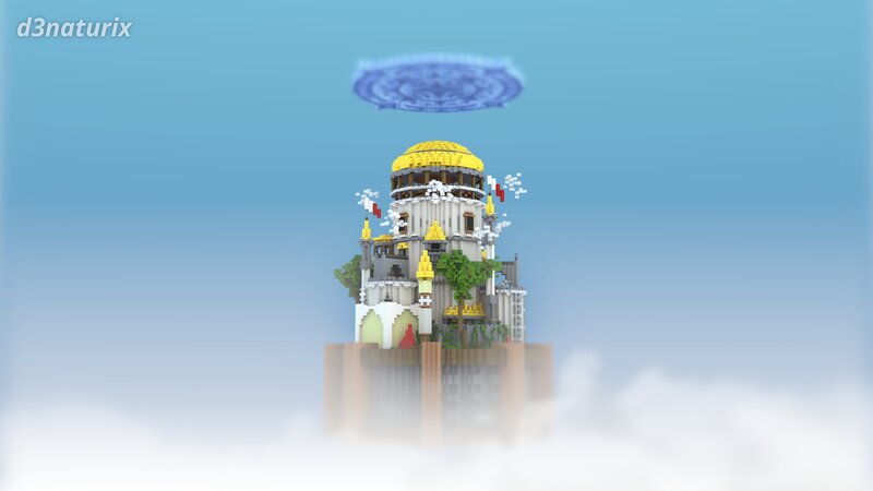 Castle in heaven Minecraft Map