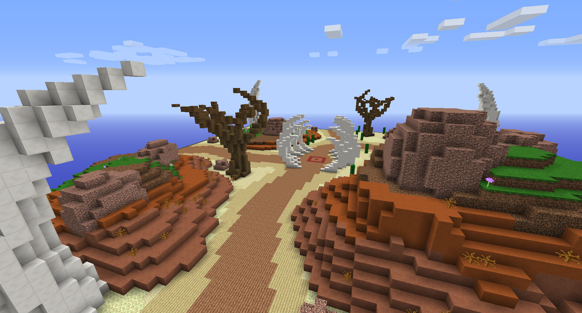 Skeletal Desert KOTH [100x100] Minecraft Map