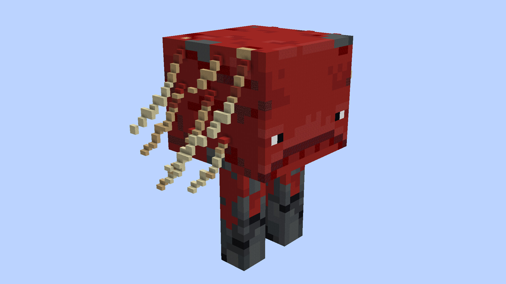 Strider Mob Statues Minecraft Map