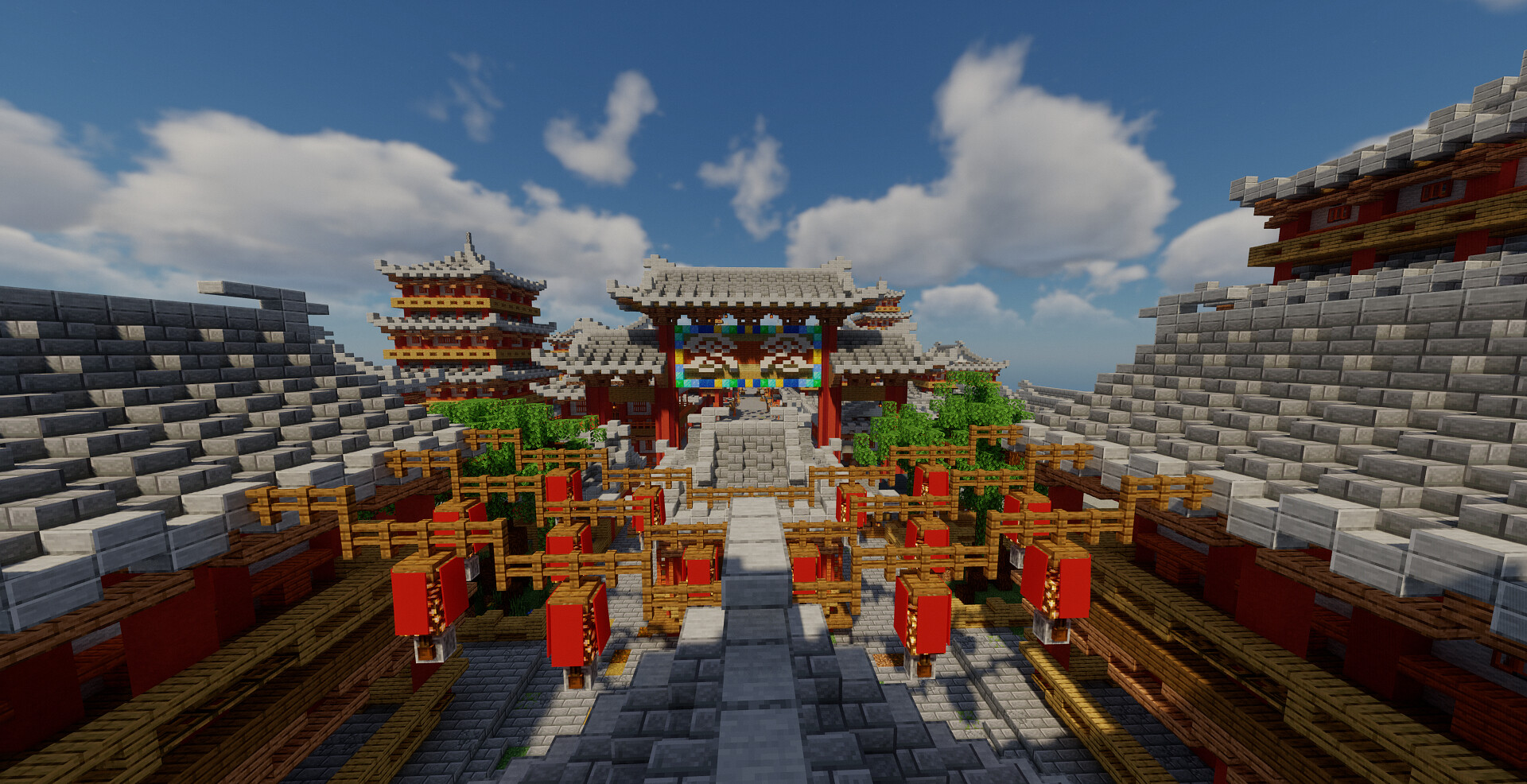 Ancient Chinese Street Minecraft Map