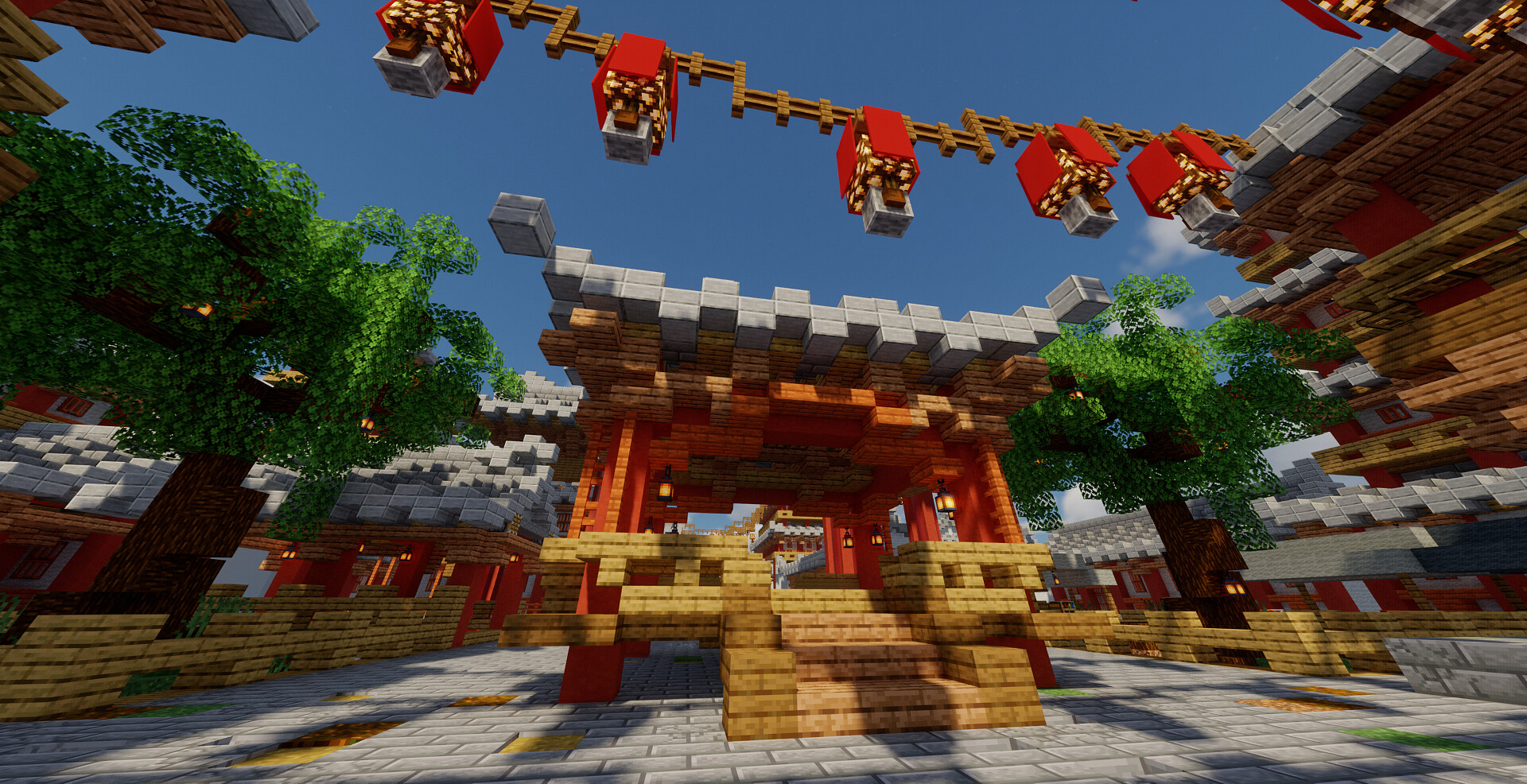 Ancient Chinese Street Minecraft Map