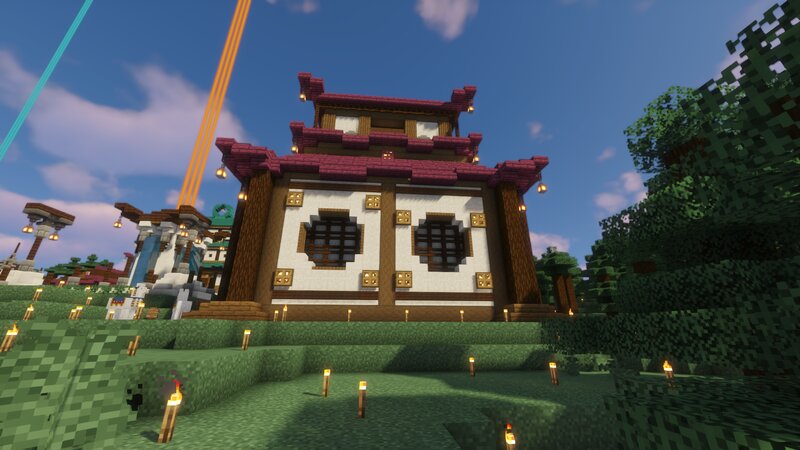 Asian styled building Minecraft Map