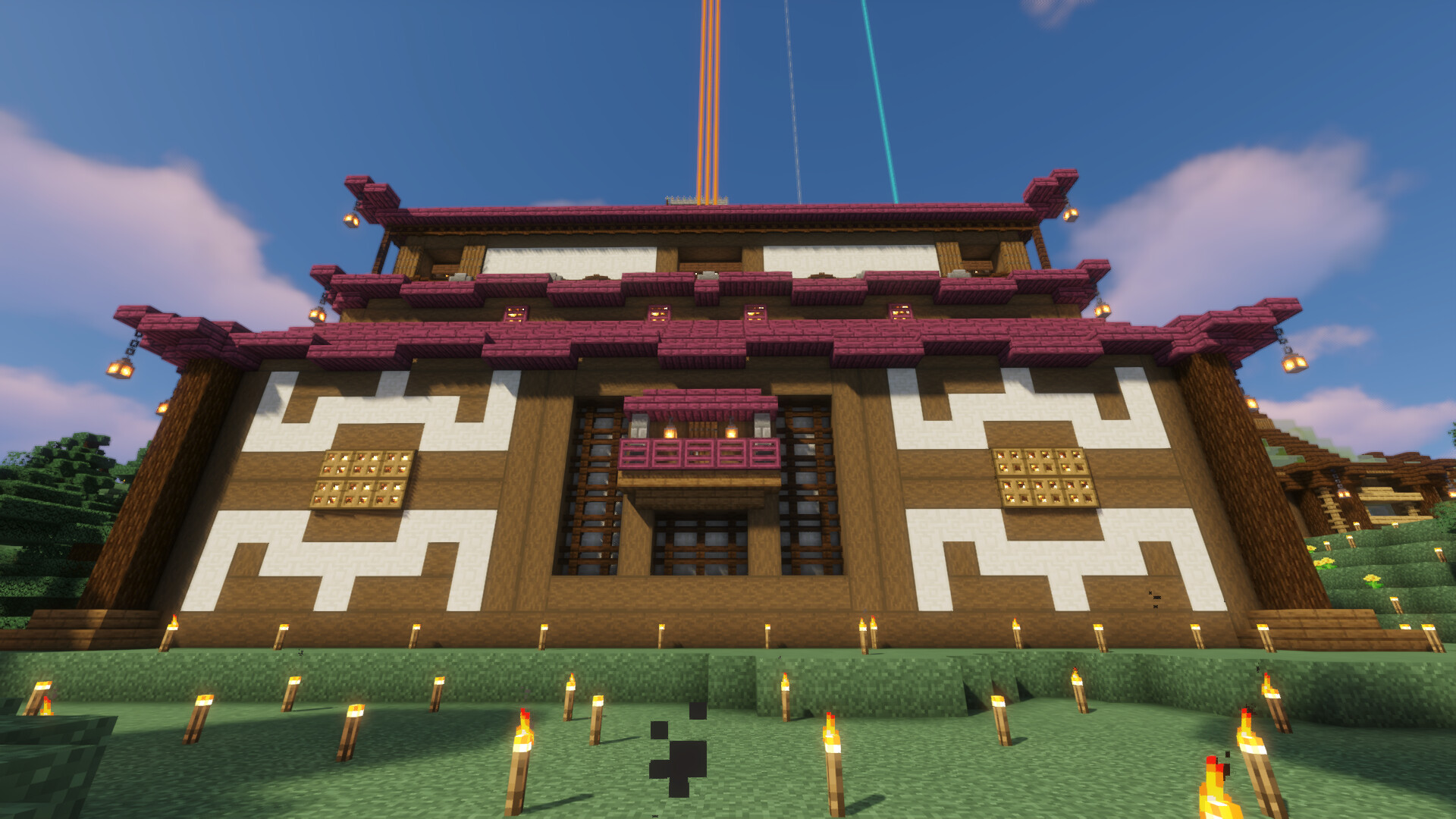 Asian styled building Minecraft Map