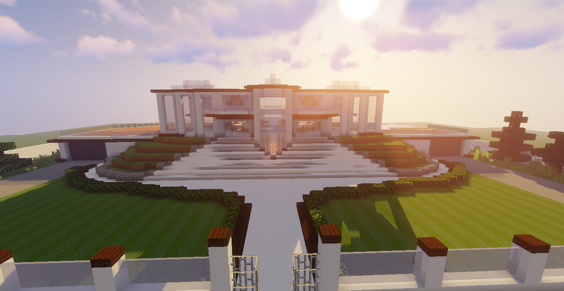 Mansion #2 Map + Schematics Minecraft Map