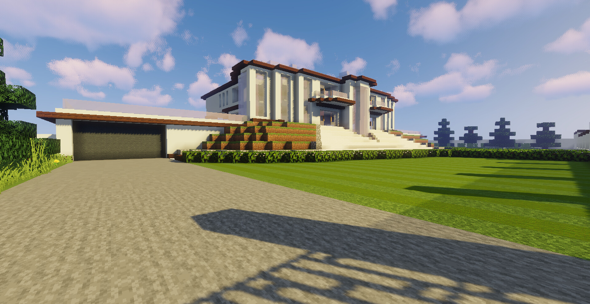 Mansion #2 Map + Schematics Minecraft Map