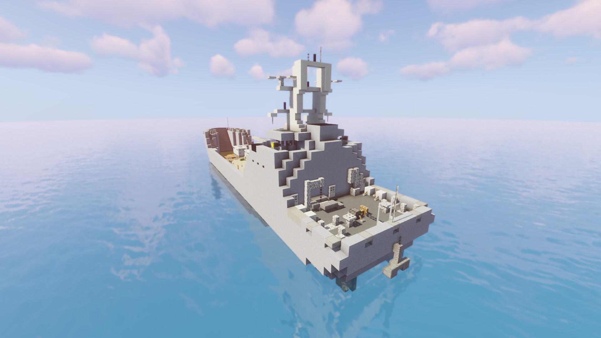 Damen "Landing Ship Logistic 80" (1:1) Minecraft Map