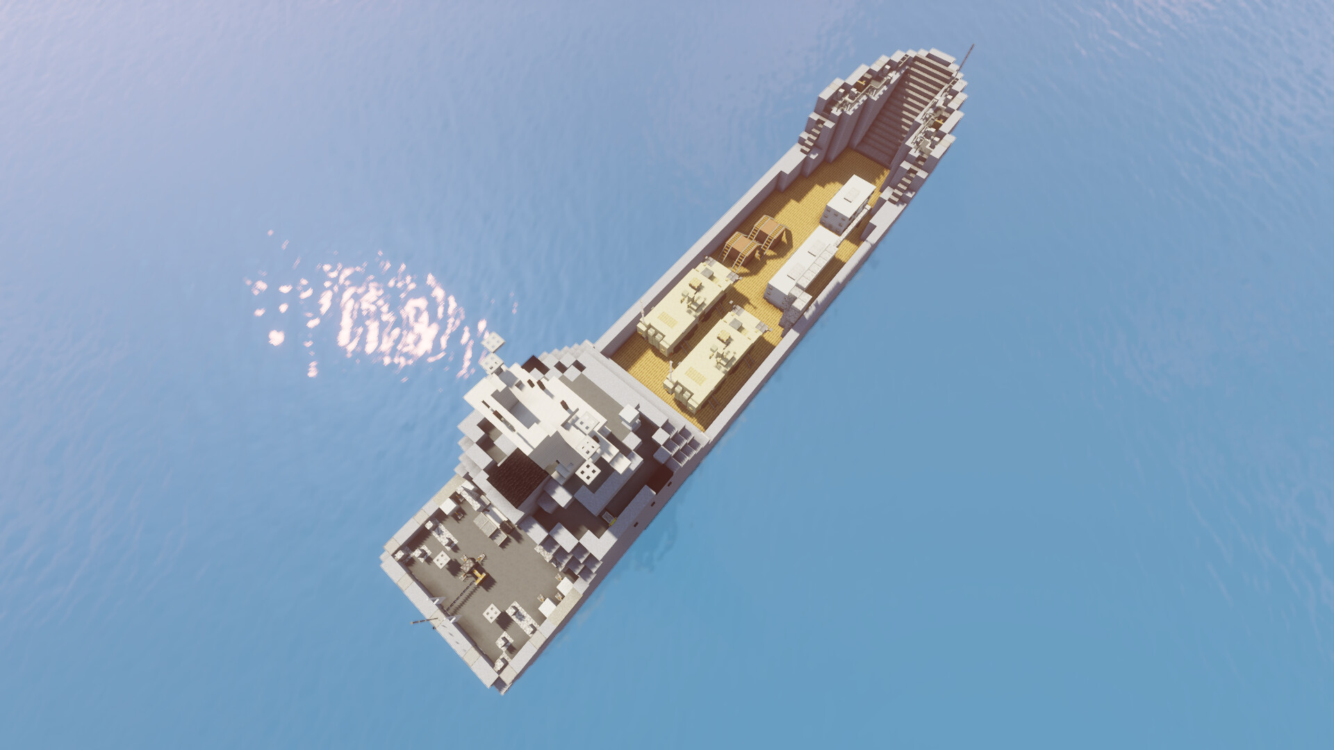 Damen "Landing Ship Logistic 80" (1:1) Minecraft Map