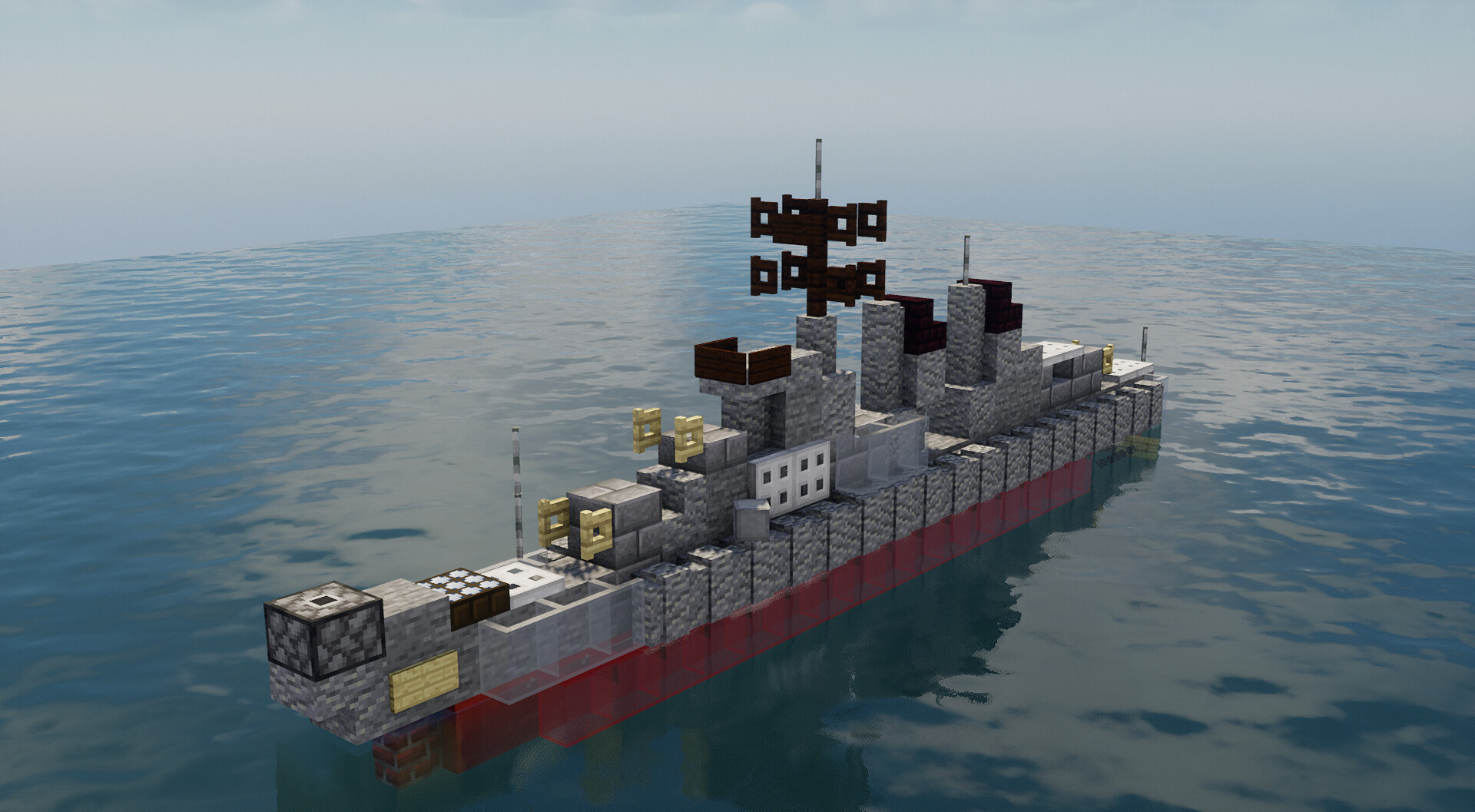 1:5 Scale Ships! Minecraft Map