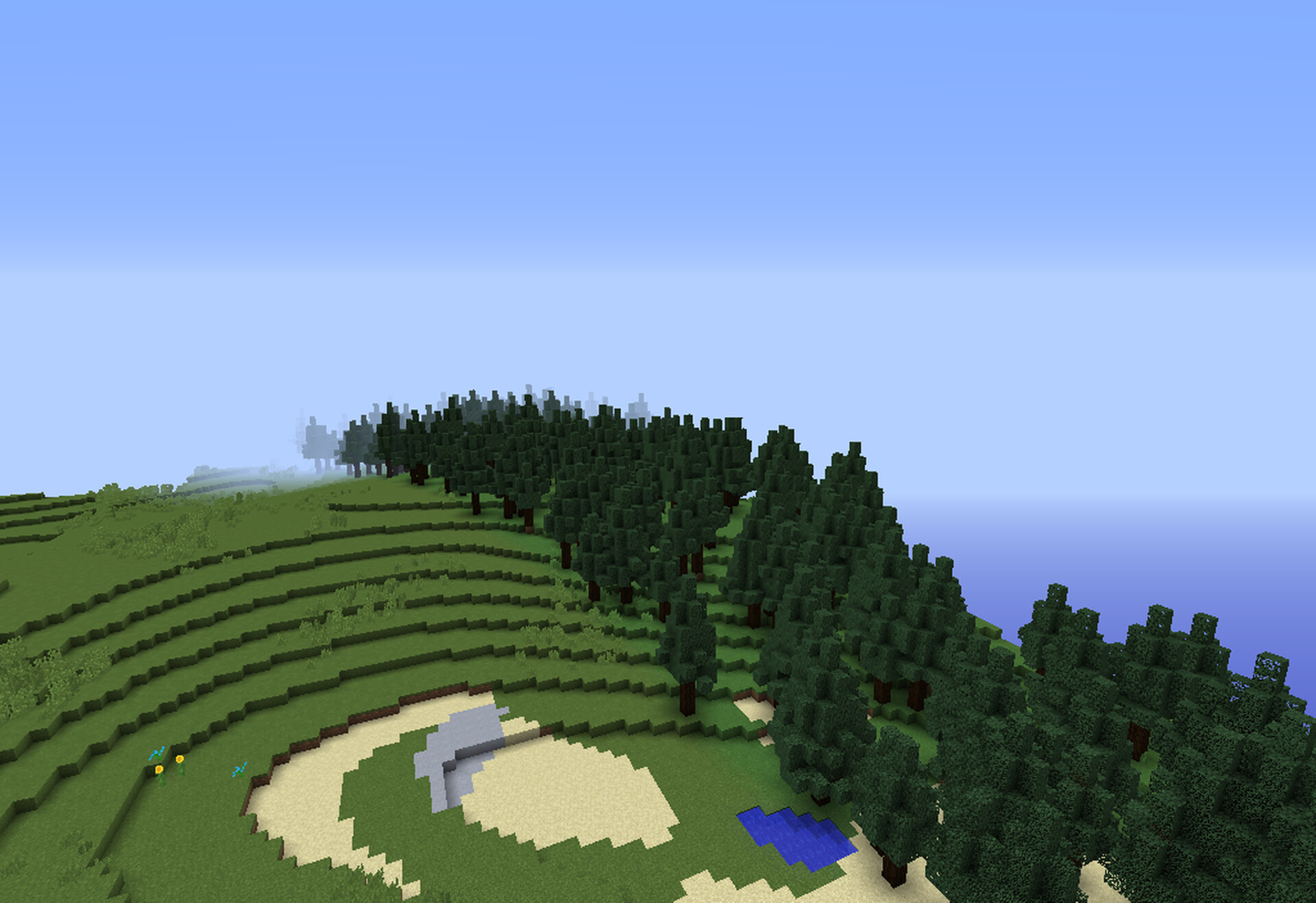 Generated World Minecraft Map