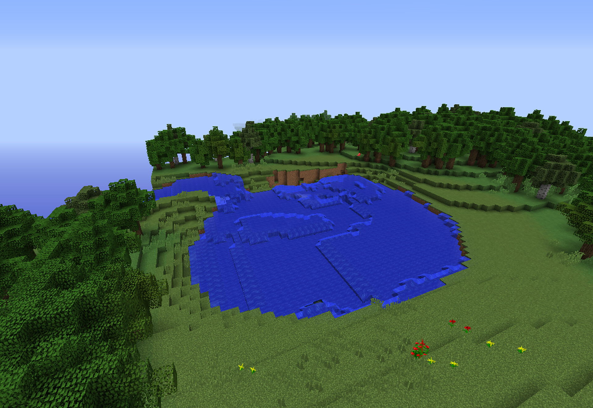 Generated World Minecraft Map