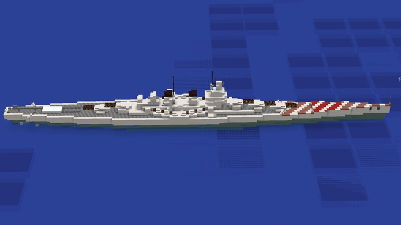 Venezia Heavy Cruiser 1:3 Minecraft Map