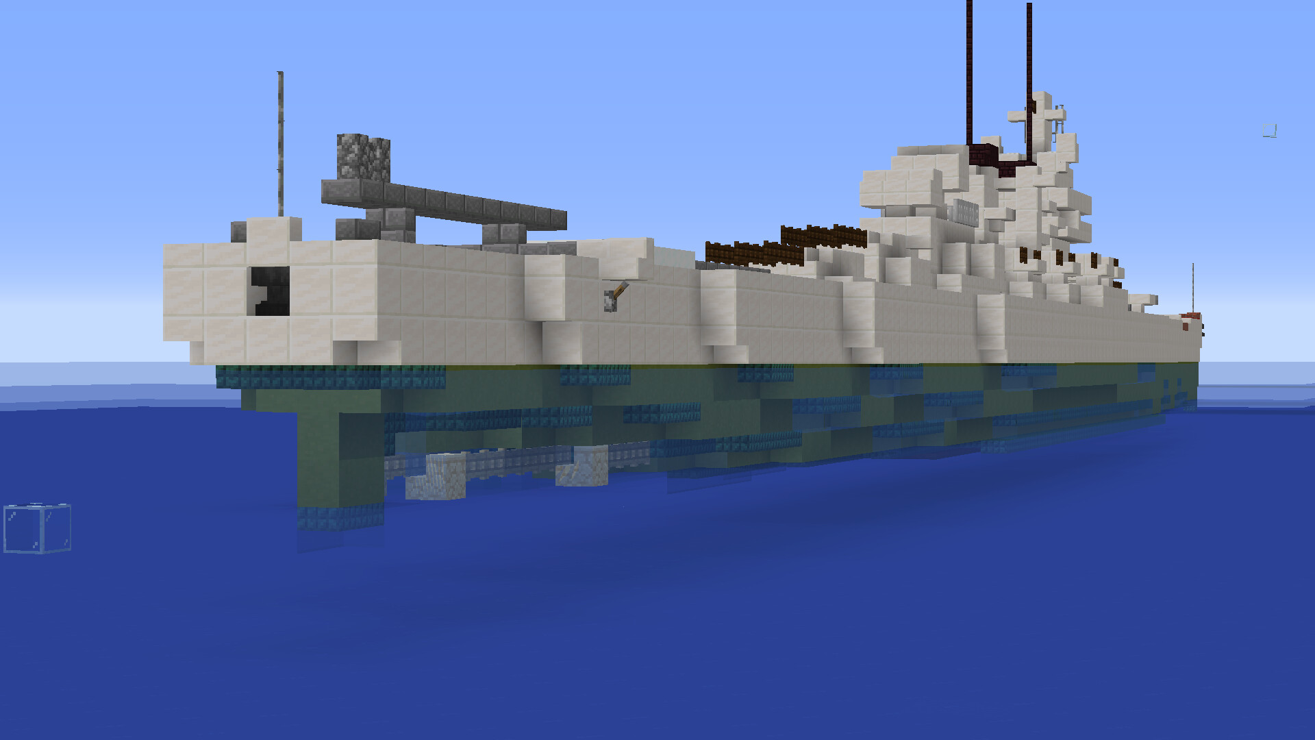 Venezia Heavy Cruiser 1:3 Minecraft Map