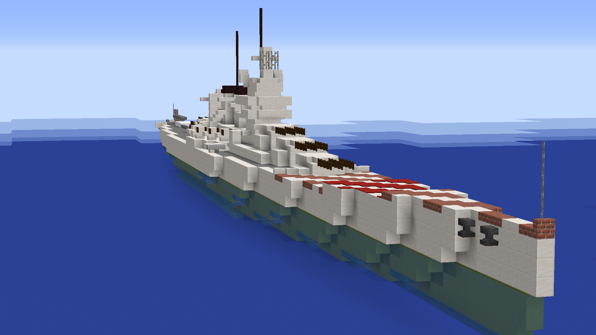 Venezia Heavy Cruiser 1:3 Minecraft Map