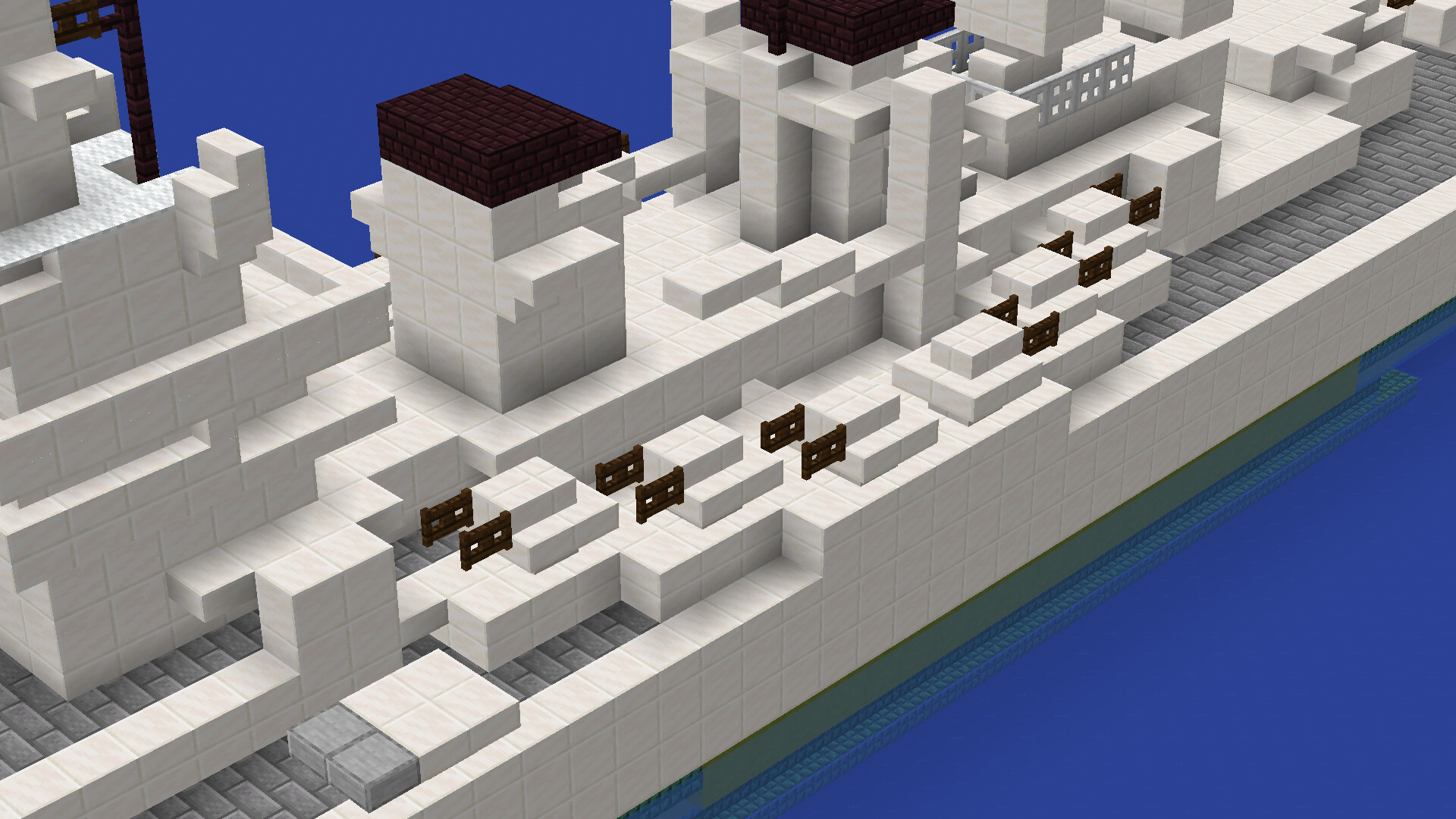 Venezia Heavy Cruiser 1:3 Minecraft Map