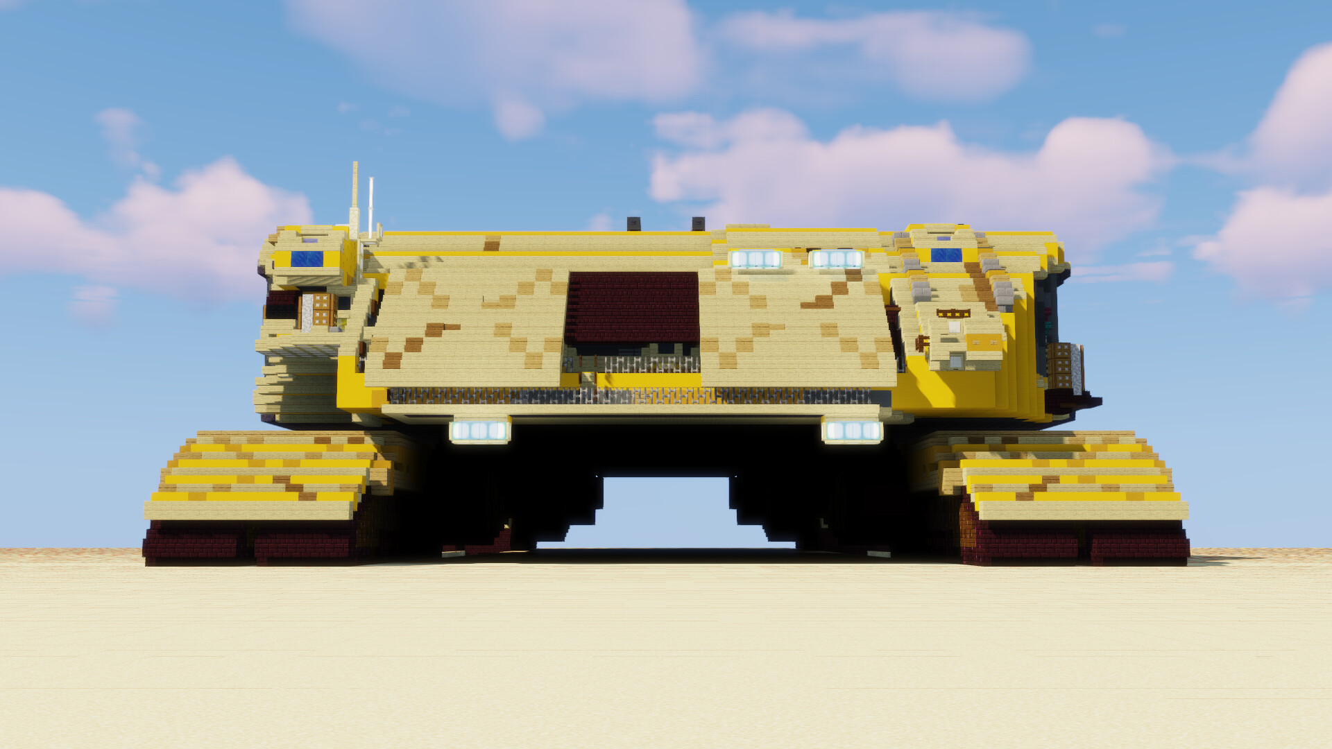 Battle Cruiser Minecraft Map