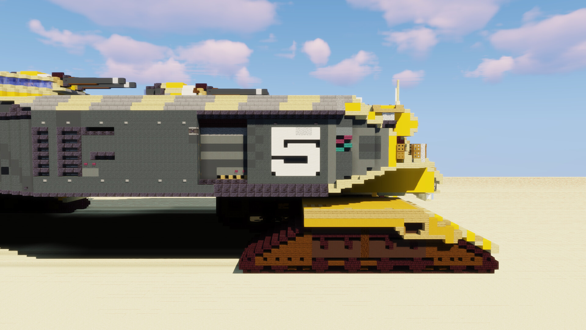 Battle Cruiser Minecraft Map