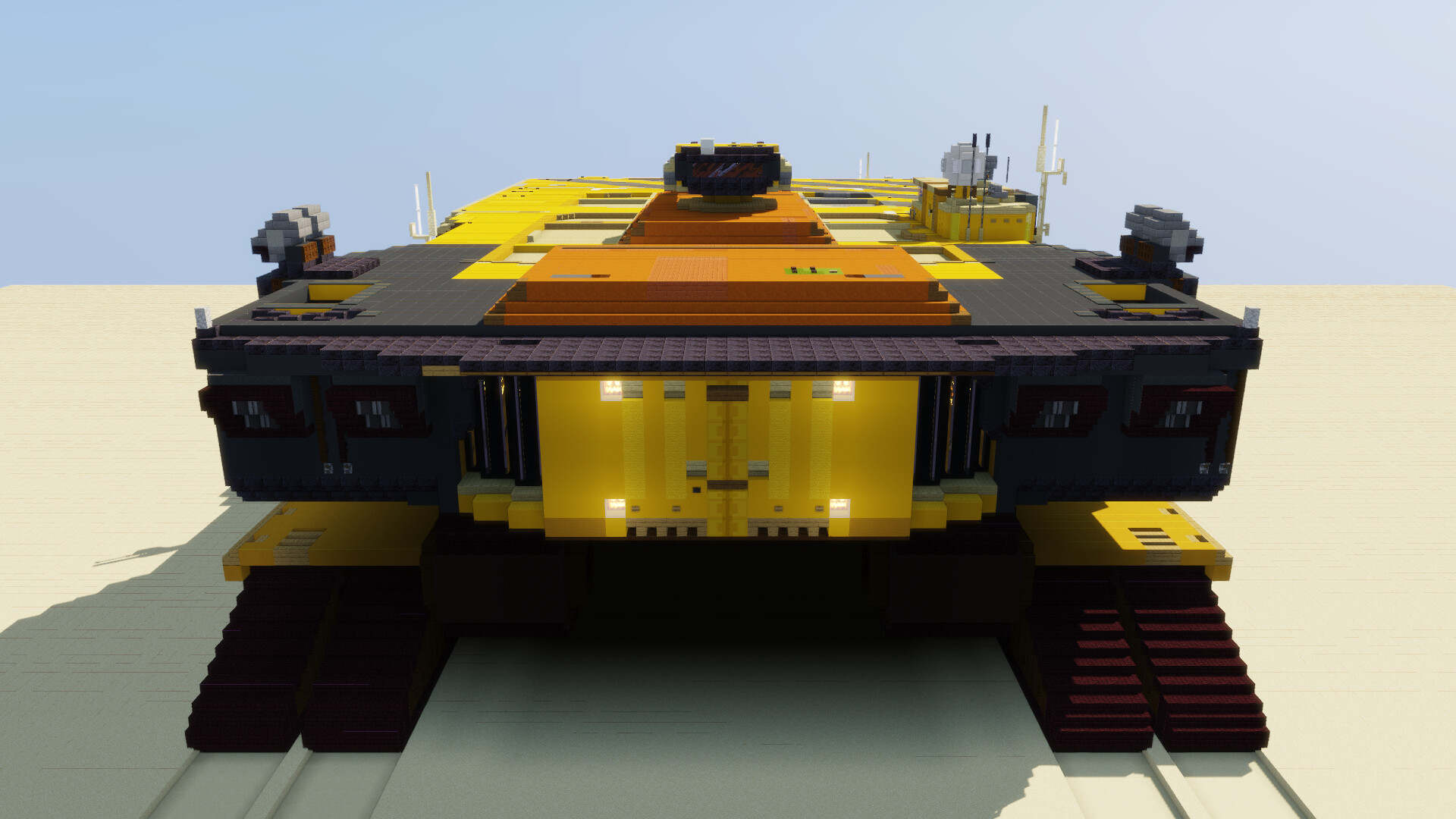 Battle Cruiser Minecraft Map