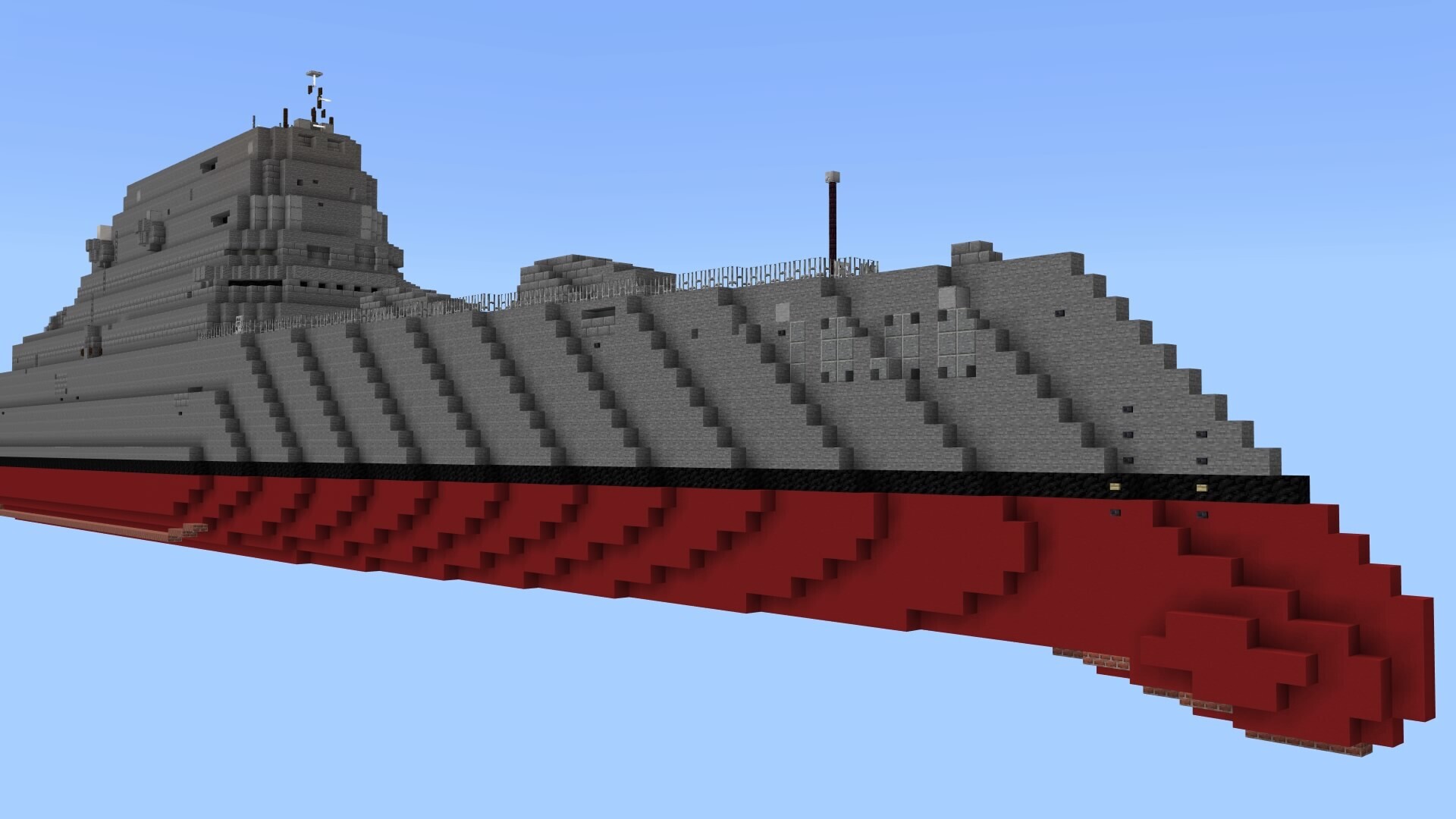 USS Zumwalt (2019) 1:1 Minecraft Map
