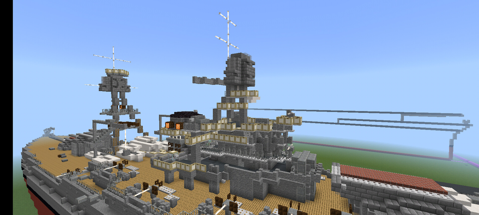 USS Arizona (BB-39) | Pennsylvania class battleship Minecraft Map