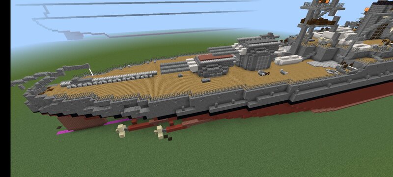 USS Arizona (BB-39) | Pennsylvania class battleship Minecraft Map